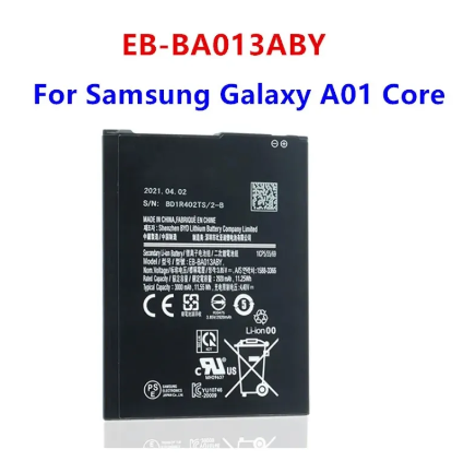 Samsung Galaxy A01 Core / A3 Core Replacement Battery For SM-A013F/Sm ...