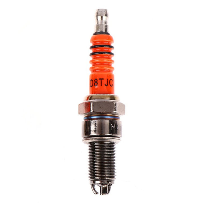 1pc High Performance Motorcycle Spark Plug D8TJC Three-jaw Motorcycle ...