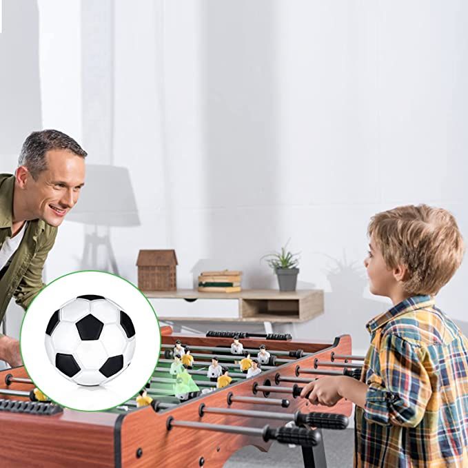 6Pcs Table Soccer Balls Official Classical Decompression Mini Footballs ...