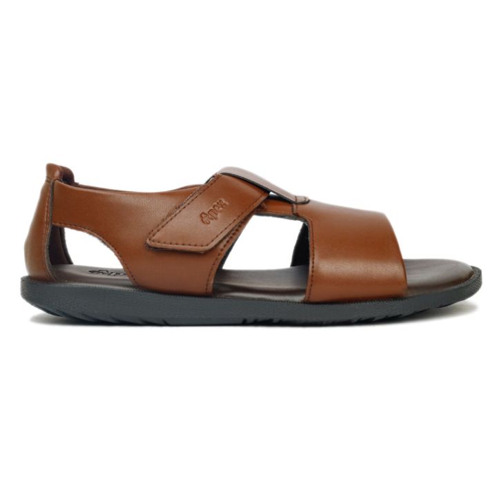 Apex Brown Synthetic Men's Close Sandal | Daraz.com.bd