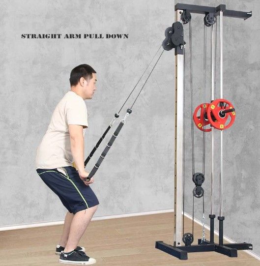 Fitness World BD - Wall Mount Cable Crossover / Home Gym Cable ...