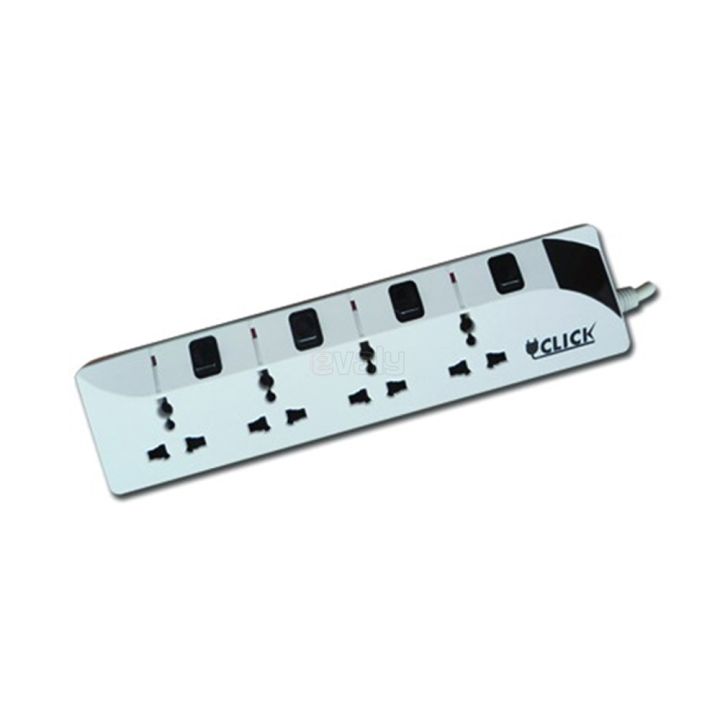 Click Multi-Plug, 4 Port , 2 Pin Plug | Daraz.com.bd