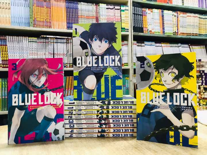 Blue Lock Manga Series Total 10 Books Set (Vol. 1 - Vol. 10) Paperback ...