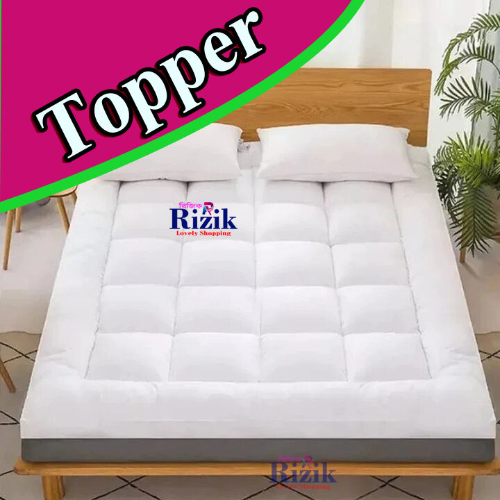 Premium Mattress Topper 4/7 Feet Whits | Daraz.com.bd
