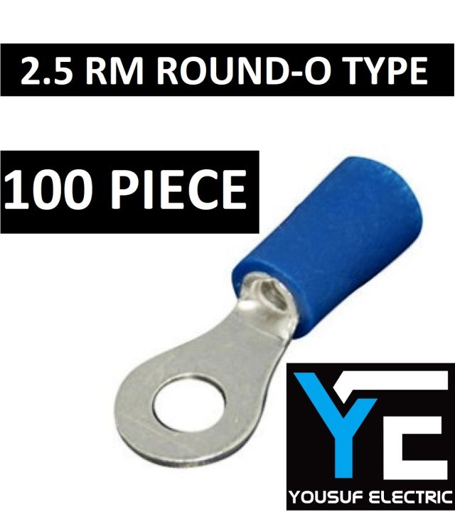 Cable Lug 2-2.5 Rm Terminal ROUND - O type Lugs insulated Connector ...