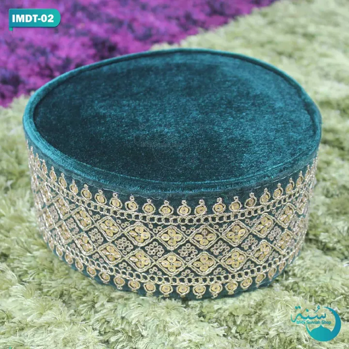 Beautiful Color Islamic Items Indonesian Round Mokmol Design Tupi For ...