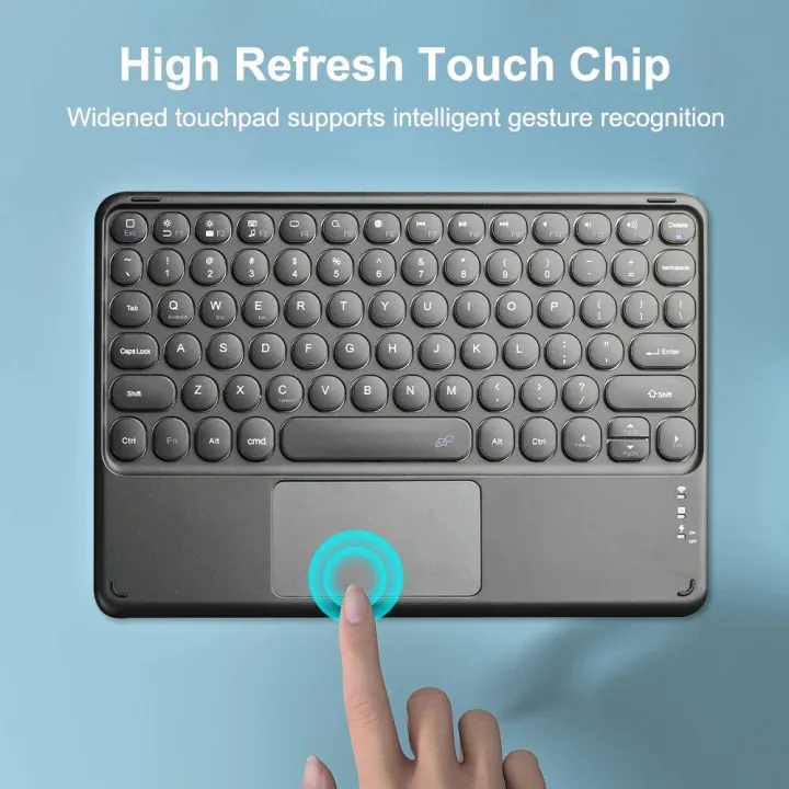 Touchpad Bluetooth Keyboard Trackpad Wireless Bluetooth Keyboard for ...