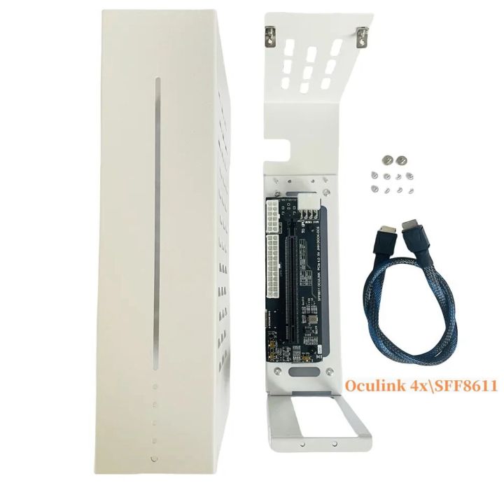 eGPU Laptop Oculink M.2 NVMe External Graphics Card Metal Case PCIE 4.0 ...