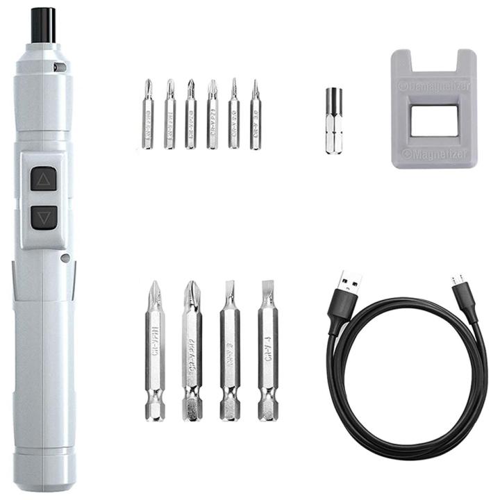 Electric Screwdriver 3.6V Small Screwdriver, USB Fast Charge ...