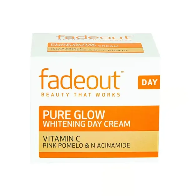Fade Out Pure Glow Whitening Night Cream with Vitamin C, Pink Pomelo ...