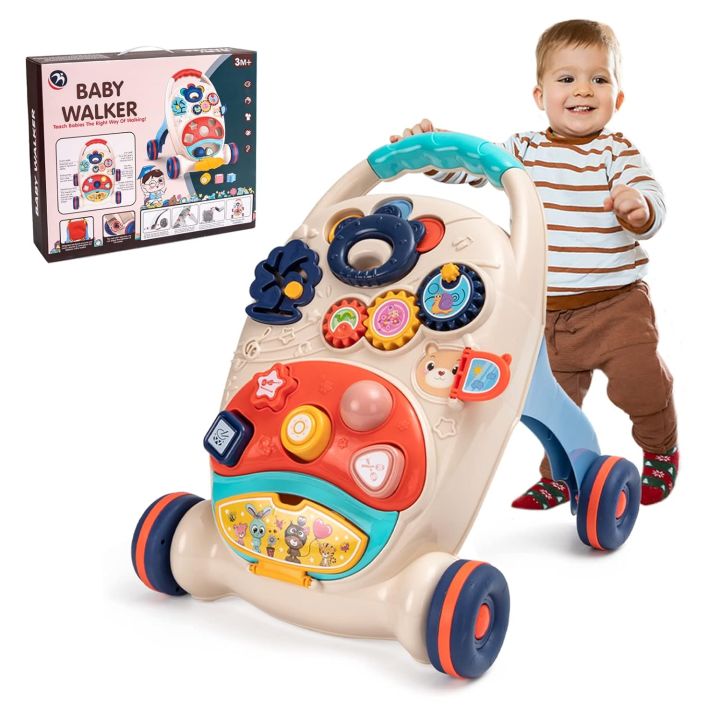 2 in 1 Baby Learning Walkers & Removable Play Panel | Daraz.com.bd