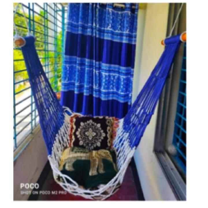 Hand Made Dulna Adult Rope bed Hanging Dulna Use For All People Large ...