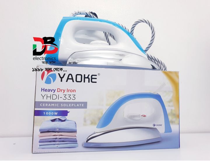 Iron Yaoke HEAVY DRY IRON | Daraz.com.bd