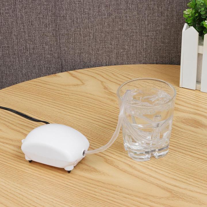 cute Aquarium Air Pump 2.5W Fish Tank Oxygen Bubble Pump Silent Fish ...