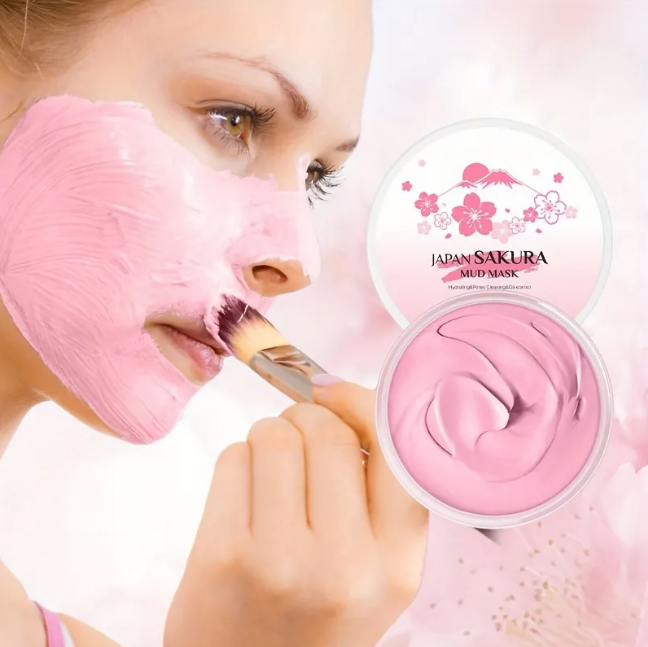 Laikou Sakura Mud Mask Cream – 90g | Daraz.com.bd