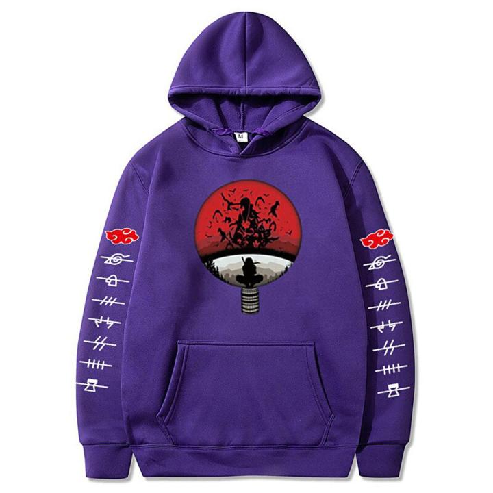 Itachi Hoodie Anime Sweatshirt Uzumaki Akatsuki Sakura Kakashi Sasuke ...