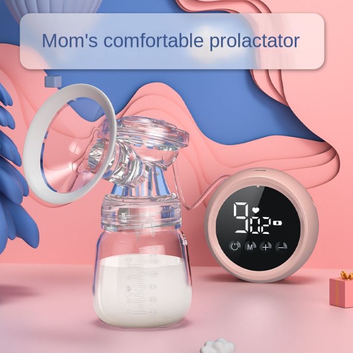 Electric Rechargeable Breast Pump Anti-Back Low Noise Breast Pump ...