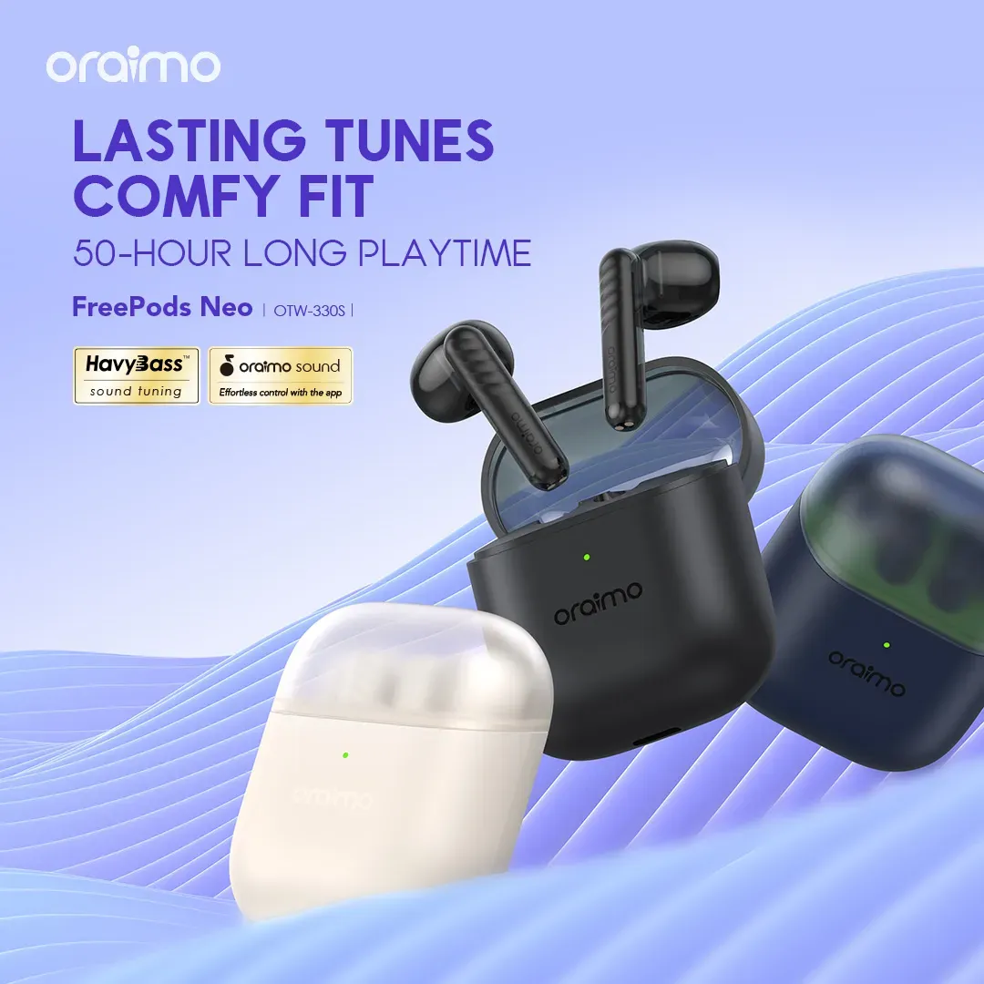 Buy Oraimo FreePods Neo True Wireless Earbuds | OTW-330S | Mysterious ...