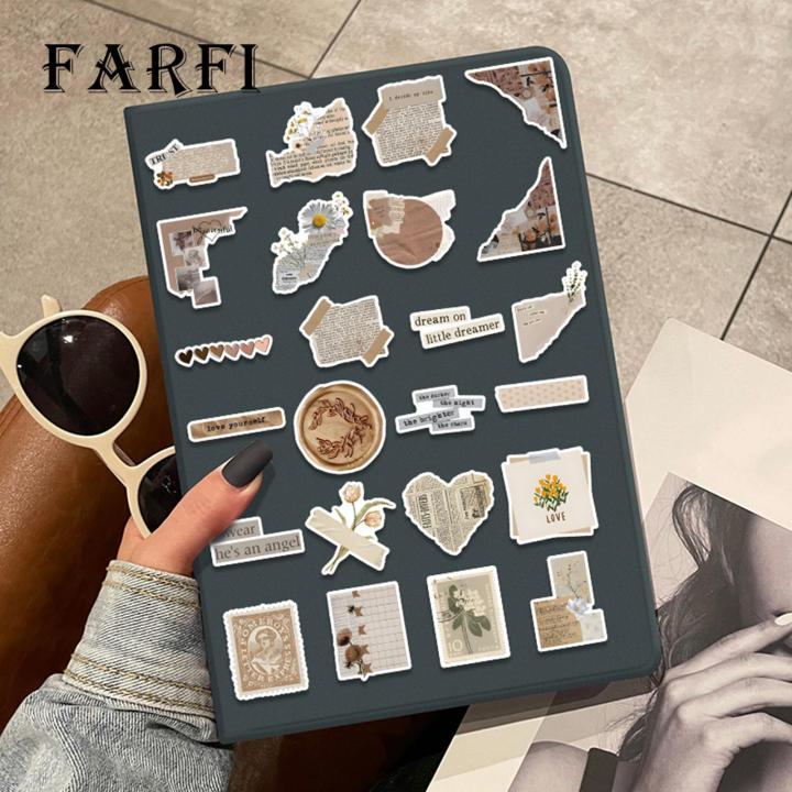 Vintage Sticker Pack 120pcs Vintage Sticker Set Waterproof Scrapbook ...