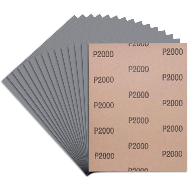 Sandpaper 2000 Grit, Wet Dry Sanding Sheets, High Performance Sand ...