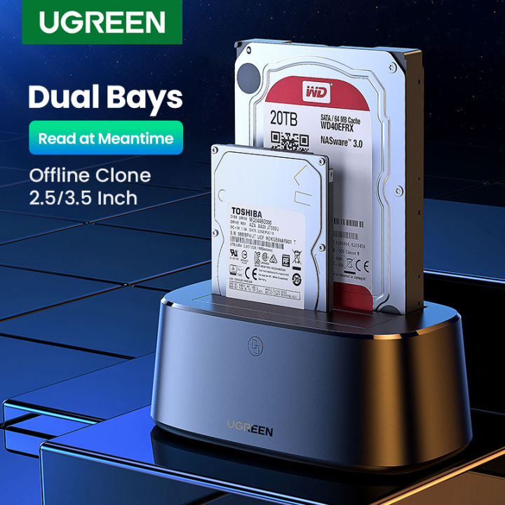 { Only Enclosure }UGREEN HDD Docking Station SATA to USB 3.0 Adapter ...