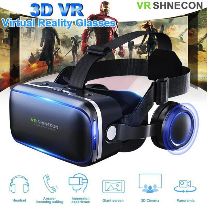 VR Shinecon 3D VR Glasses SC-G04E Virtual Reality Goggles Headset for ...