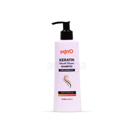 Skin'O Keratin Smooth Repair Shampoo - 200ml | Daraz.com.bd