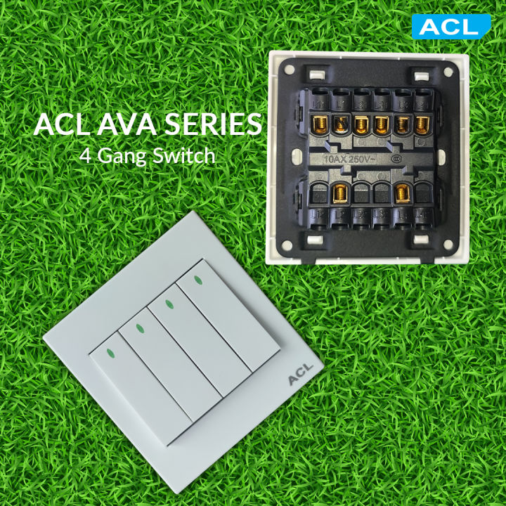 ACL AVA 4 Gang Switch | Daraz.com.bd
