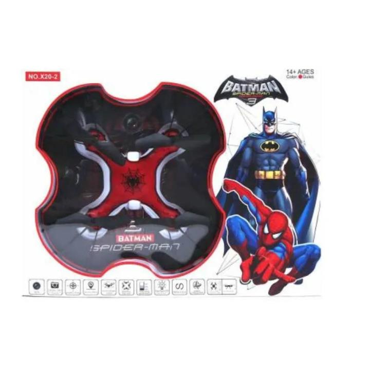 Batman Spiderman Drone Remote Control Drone For Kids , Blade Guard ...