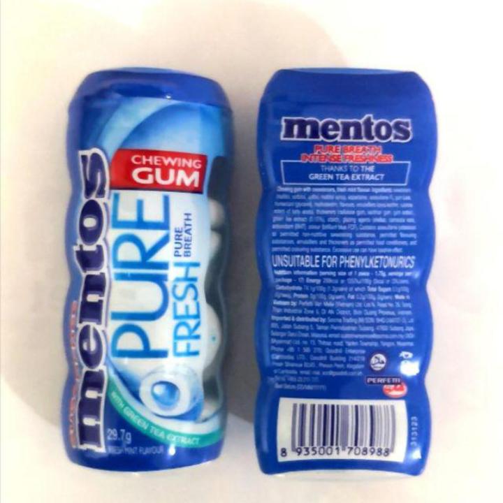 Pure Fresh Chewing Sugar Free Gum (Green Tea Fresh Mint) | Daraz.com.bd