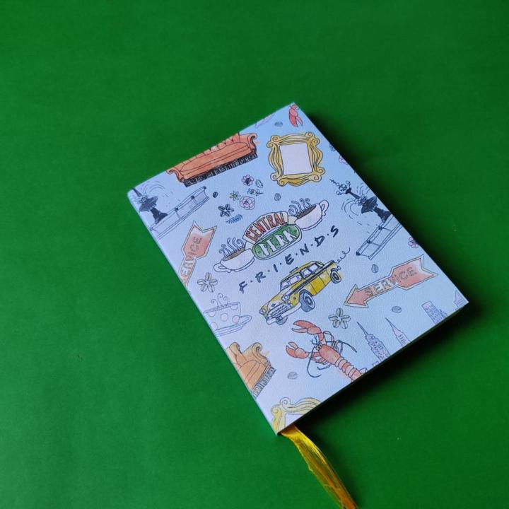 "FRIENDS" Small Notebook (5.4"*4" ,A6 size) - Notebook/sketchbook ...