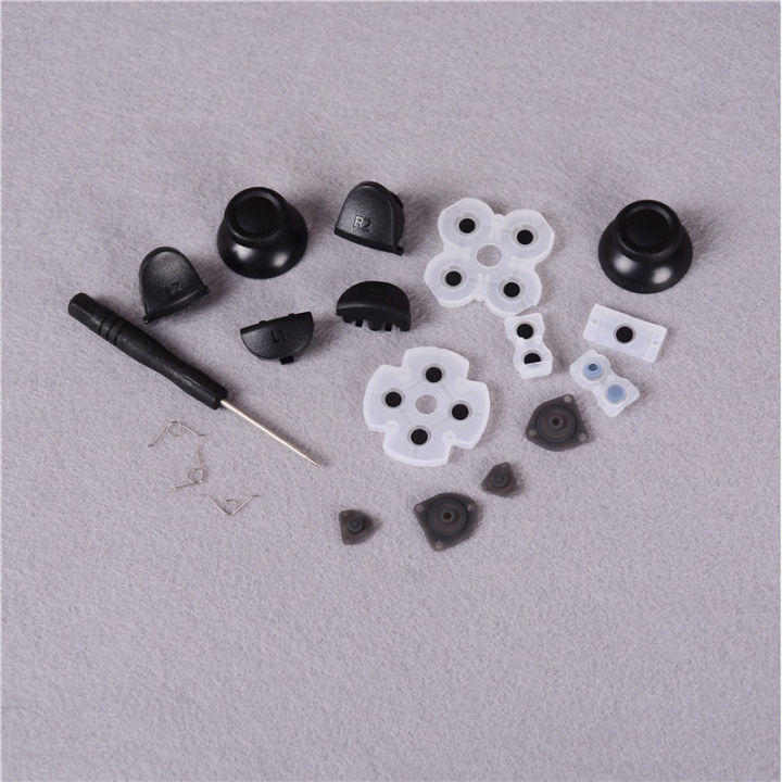 1Set L1 R1 L2 R2 Trigger Button Conductive Rubber Repair Tool For PS4 ...