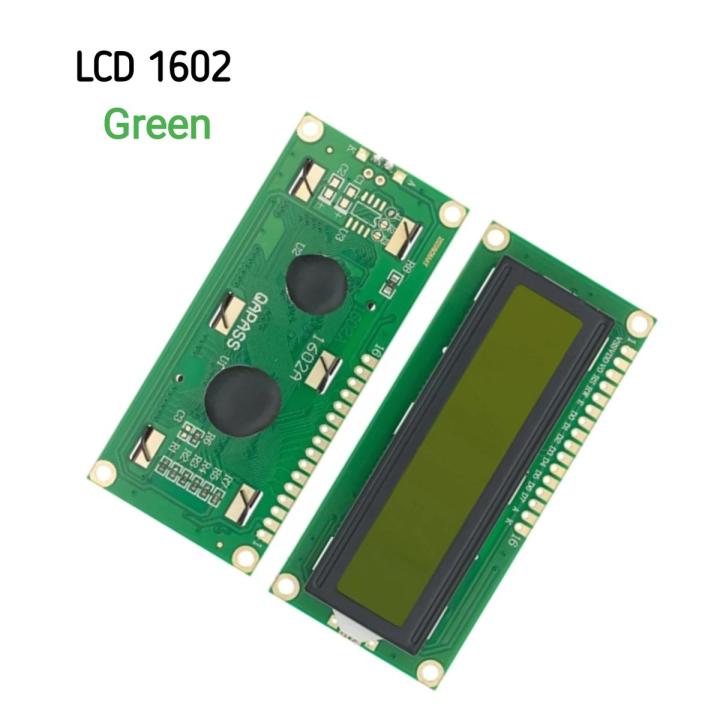 LCD1602 LCD Module Green Screen 16x2 Character LCD Display PCF8574T ... LCD1602 LCD Module Green Screen 16x2 Character LCD Display PCF8574T ...