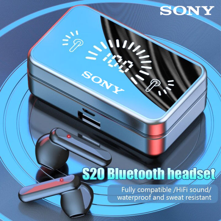 【original-Ready stock+FREE Shipping+COD】Sony S20 Wireless Headphones 5. ...