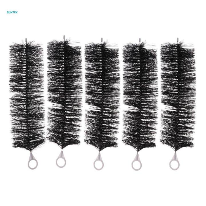 3x5pc Aquarium Filter Brushes Pipe Cleaner Stainless Steel Cleaning ...