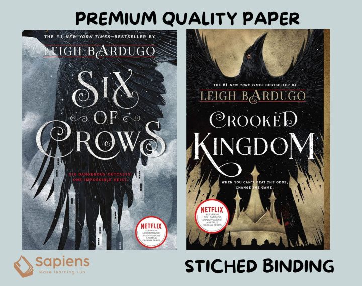 Six of Crows & Crooked & Kingdom by Leigh Bardugo - Premium - Paperback ...