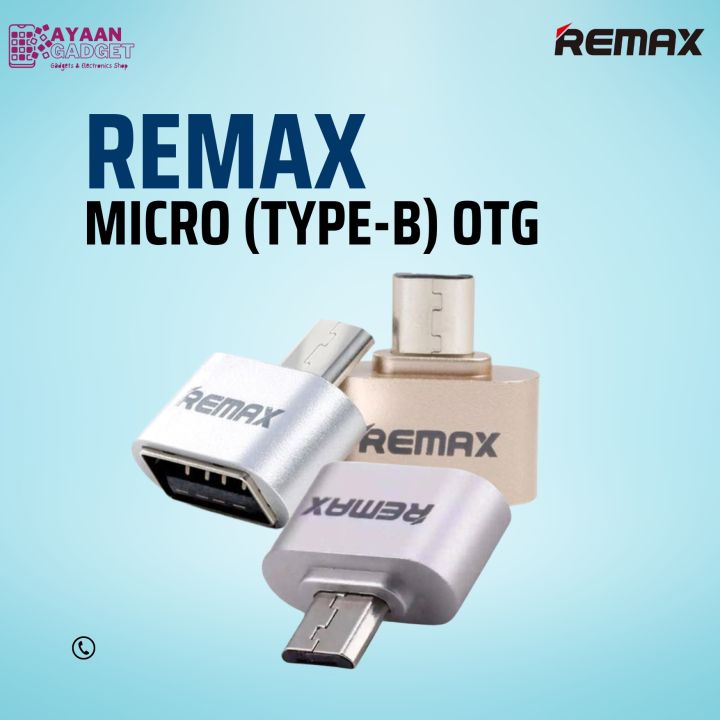 Remax Type Micro Android OTG Cable-Type B OTG | Daraz.com.bd