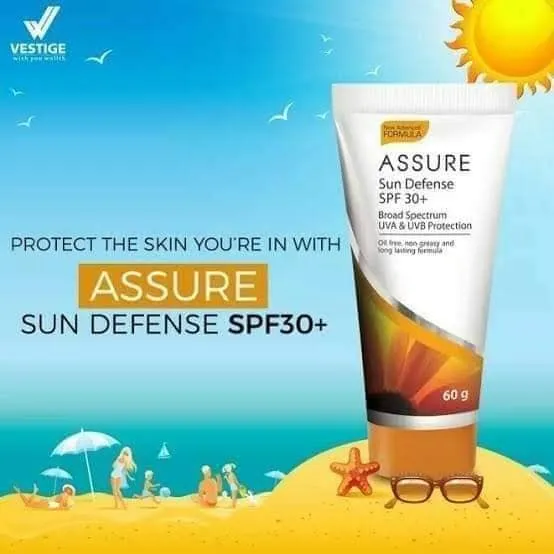 Assure Sun defense Cream SPF 30++ 60g India | Daraz.com.bd