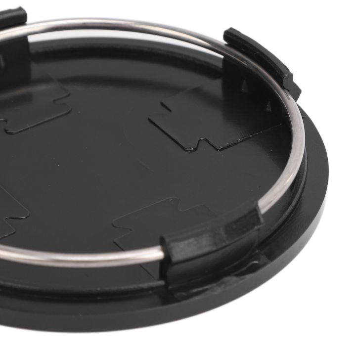 Wheel Hub Center Cap Protective 63mm Car Rim Hub Center Cap with Metal ...