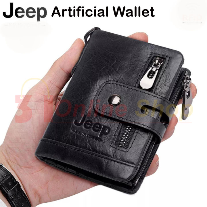Jeep Long High quality High Capacity Artificial Leather Wallet For Men ...