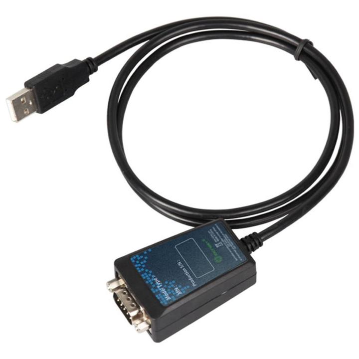 IOCREST USB 2.0 To Serial RS-232 DB9 9Pin Adapter Converter Cable FTDI Chip Length 1M USB TO ...