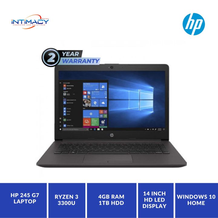 HP 245 G7 AMD Ryzen 3 4GB RAM 1TB HDD 14 Inch HD Laptop | Daraz.com.bd
