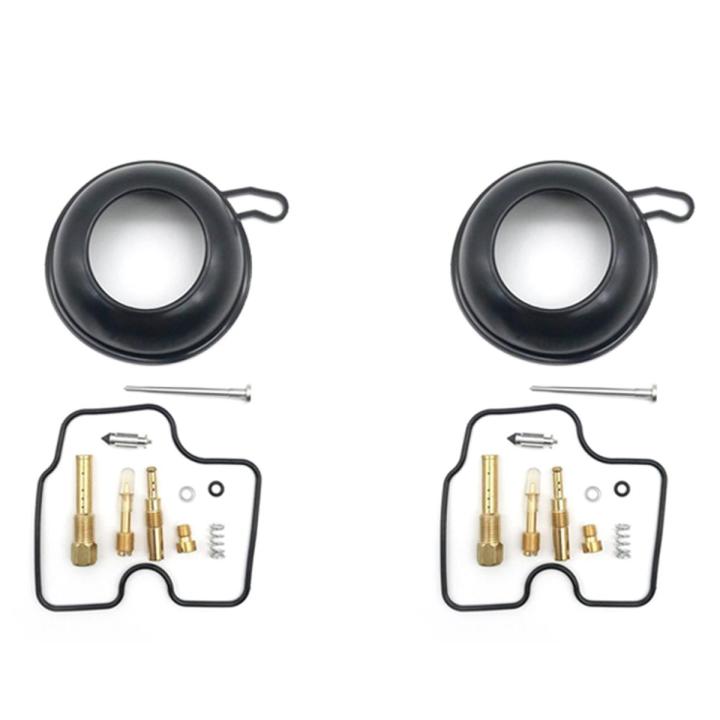 2X Motocycle Accessories Plunger Diaphragm Float Carburetor Repair Kit ...