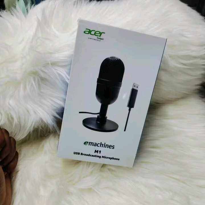 Acer USB Broadcasting Microphone, Black, M1 | Daraz.com.bd
