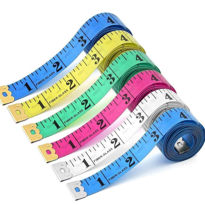 60 inches Double Scale Soft Tape Measure Flexible Measuring Tape Ruler ...