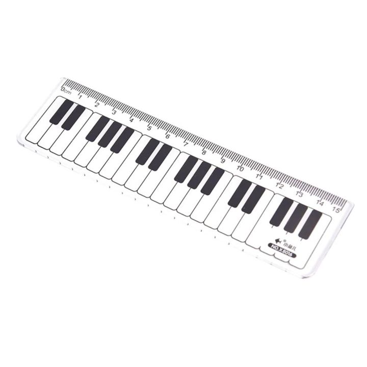 Portable Students Scale Ruler Plastic Stationery 15cm Measuring Ruler ...