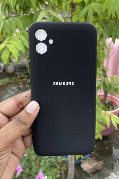 For Samsung Galaxy A04E Luxury Silicon Protect Back Cover Soft Case ...