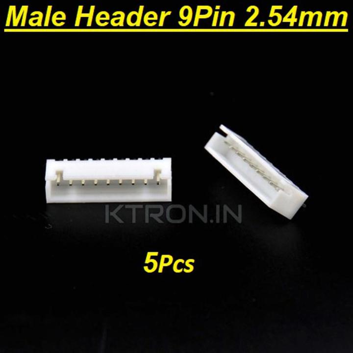 5Pcs- 9Pin Female BASE Socket 9 Pin WHITE MALE Header Socket Female ...