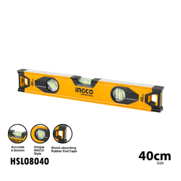 INGCO SPIRIT LEVEL 40CM-HSL18040 | Daraz.com.bd