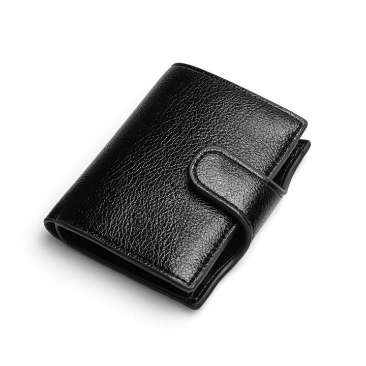 （New）[DATA FROG Global MALL]RFID Blocking Holder Men Women Metal Wallet ...